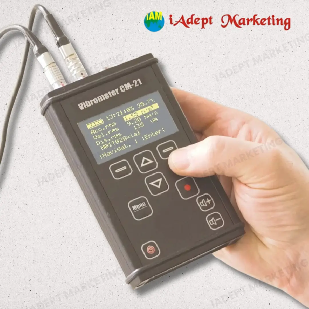 Bearing Analyzer - Vibrometer CM-21 - iAdept Marketing
